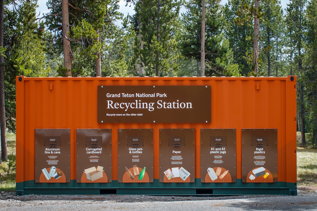 New Recycling Program Set Up In Grand Teton National Park