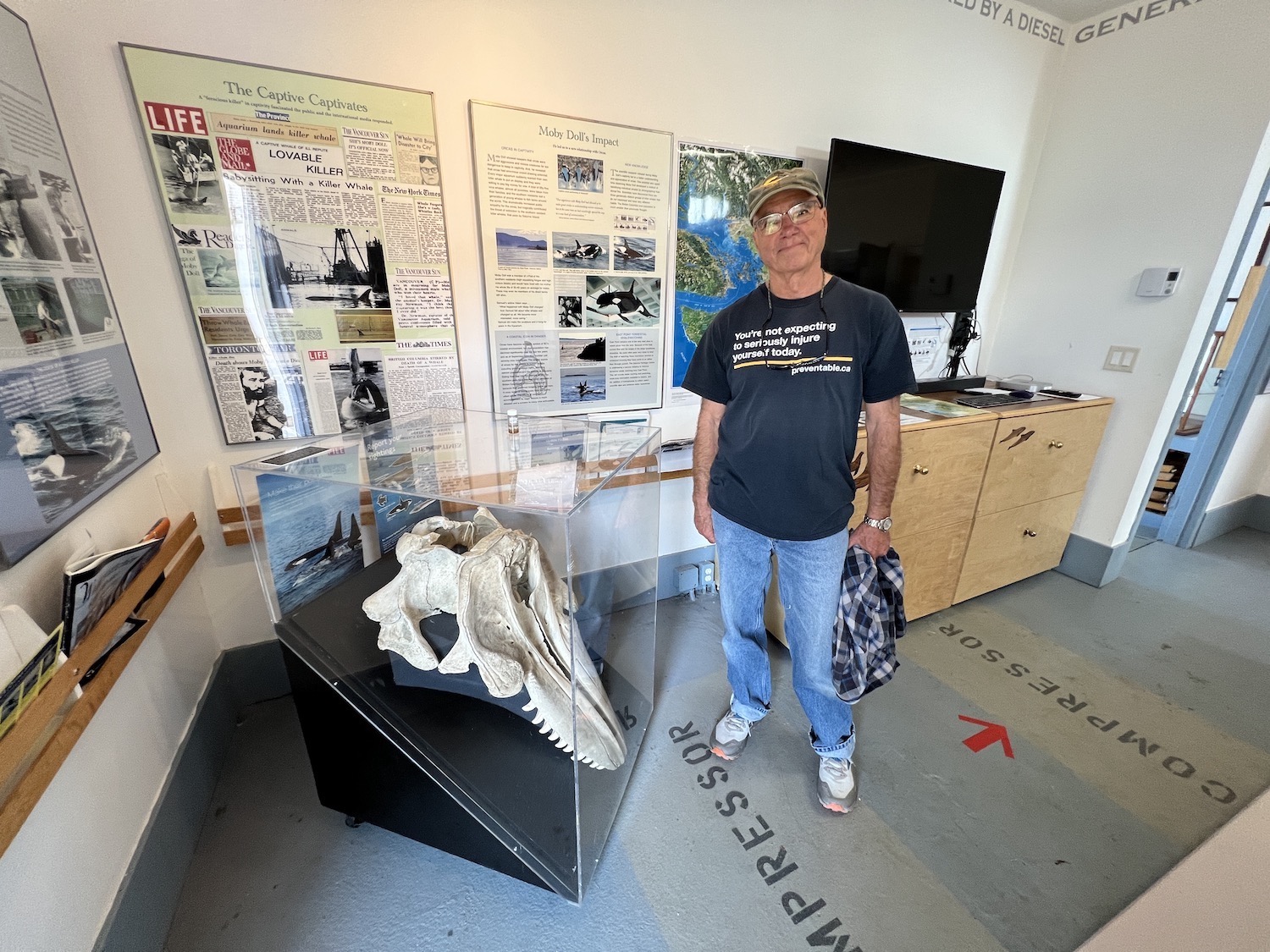 Land-Based Whale Waiting In The Gulf Islands To Honor Moby Doll