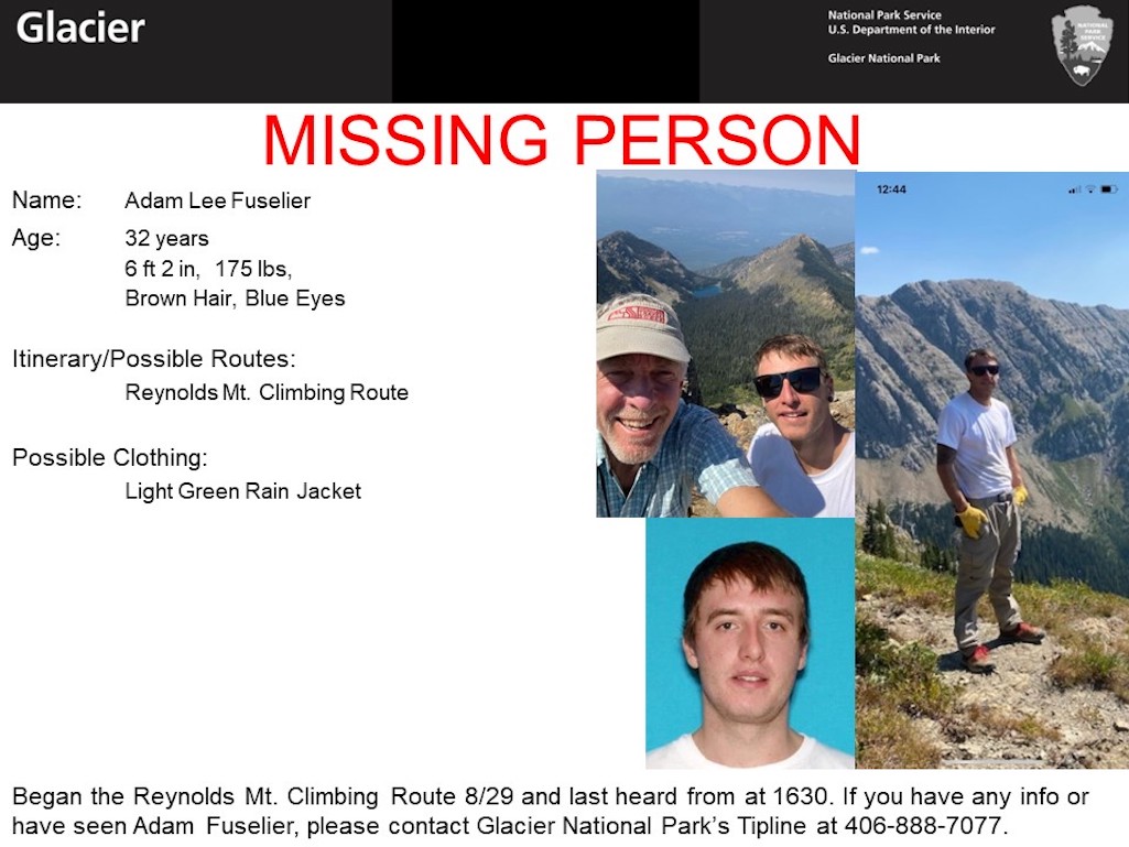 Search Ongoing For Missing Climber At Glacier National Park