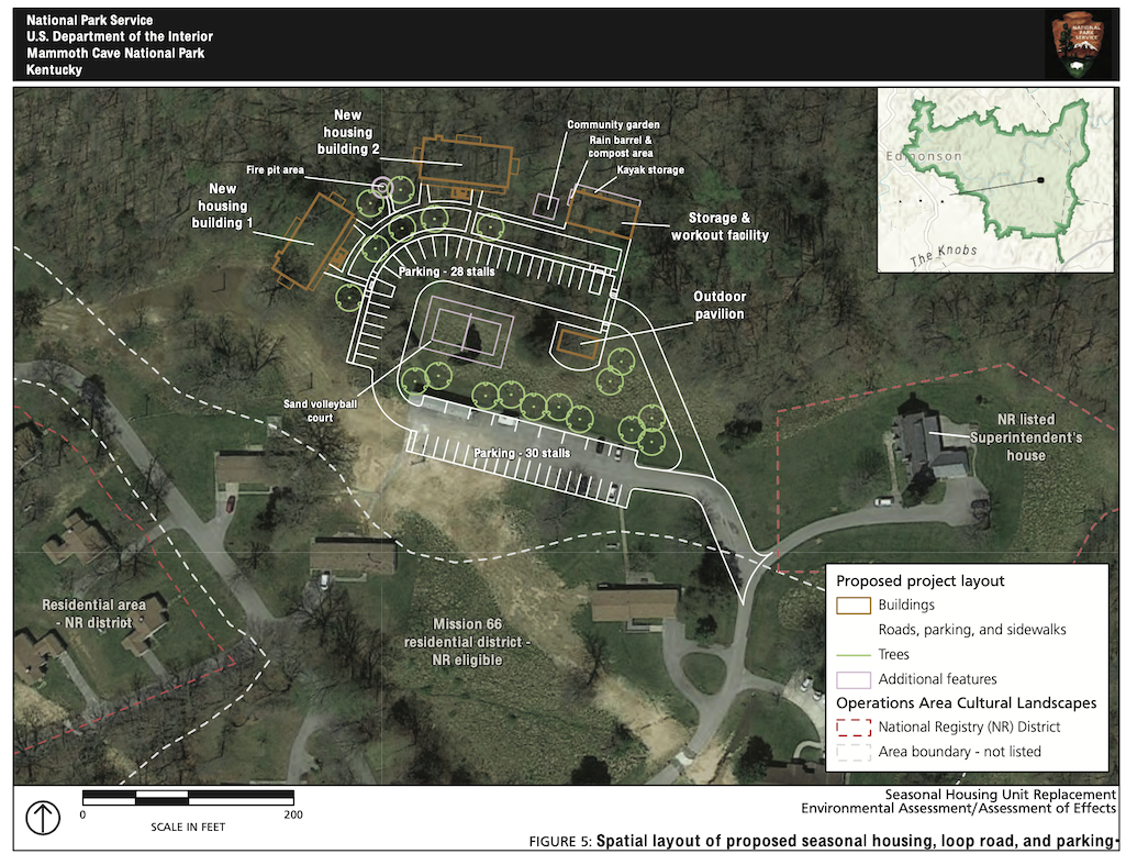 Mammoth Cave National Park Proposing New Housing For Seasonal Employees