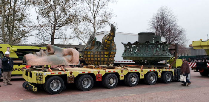 Statue Of Liberty's Original Torch Moves Into New Home