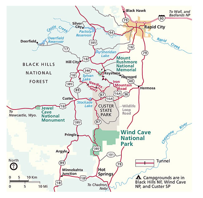 Getting To Wind Cave National Park