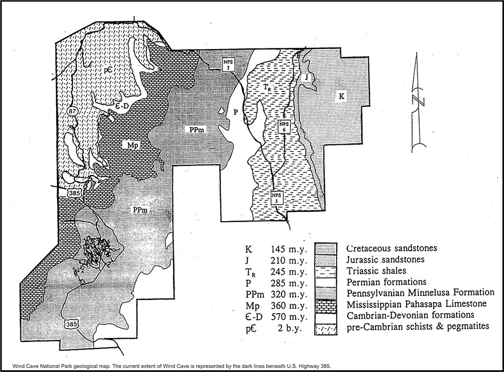 Wind Cave Geology Above And Below