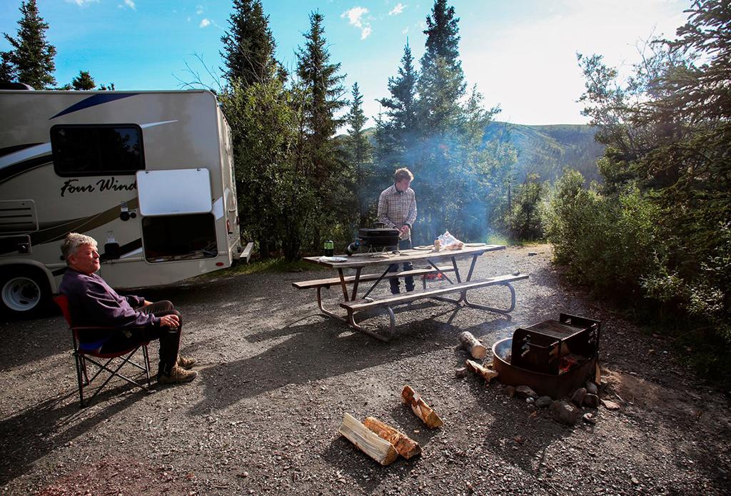 Camping In Denali